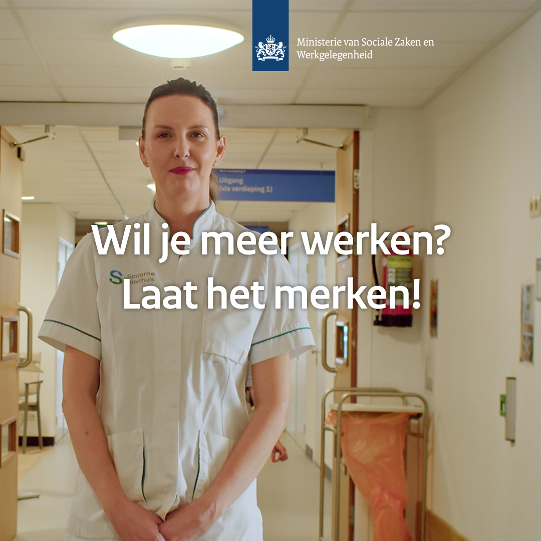 Ministerie lanceert campagne om meer uren werken te stimuleren - Het ...